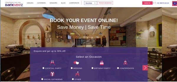BookEventZ Launches Its Brand New Look! - Event Planning Ideas, Wedding ...