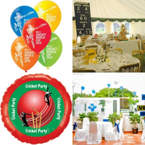 Cricket Lovers, Let's Plan A Kickass Cricket Theme Party!