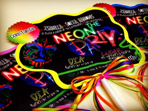 A Definitive Guide to a Glow-in-the-dark Neon Party