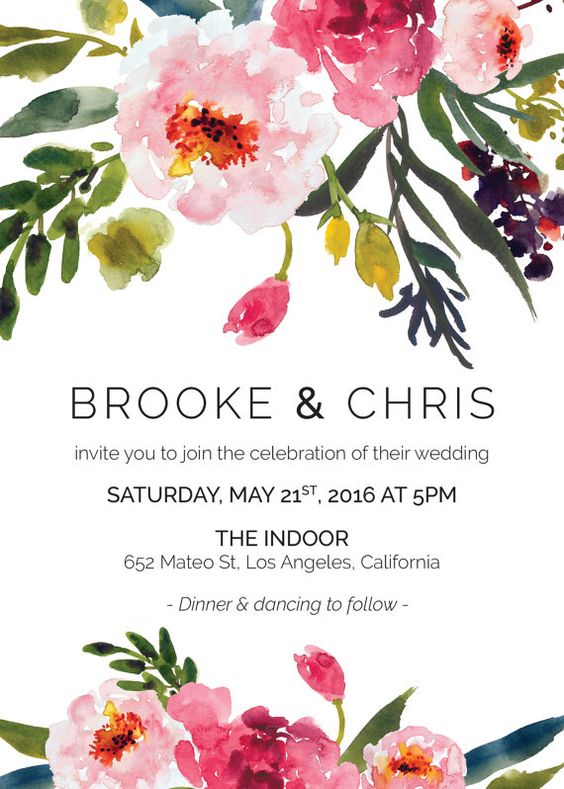 19 Wedding Invitation Wording Examples for Casual and Formal Themes!