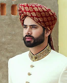 Safa Design and Pattern to Choose for Guests and Groom in the Wedding