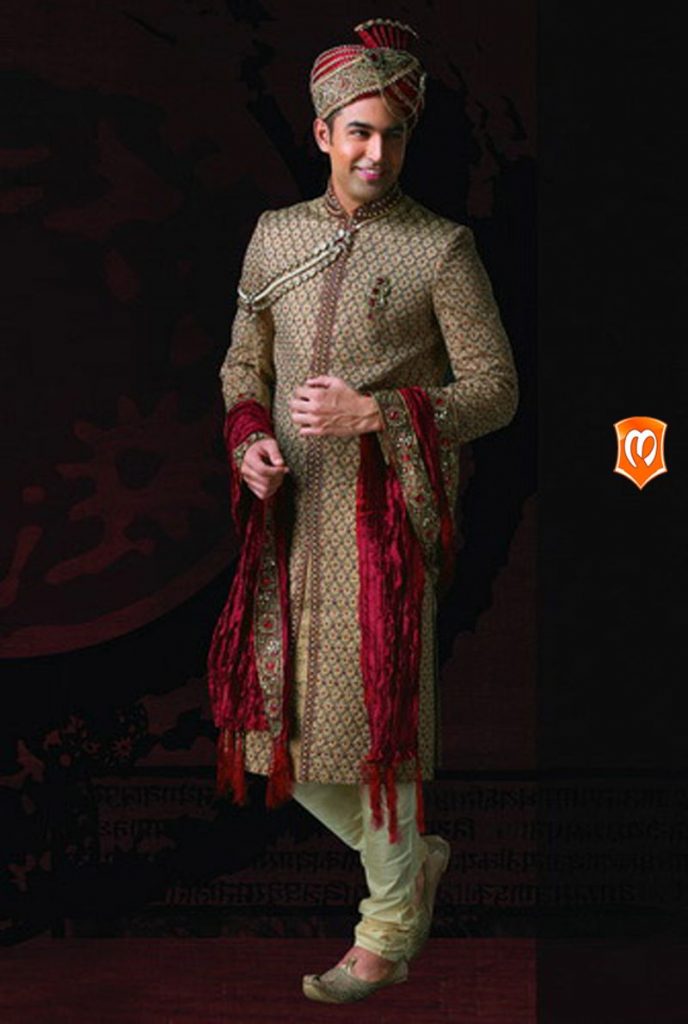 Latest Manyavar Groom Sherwani in the Trend!