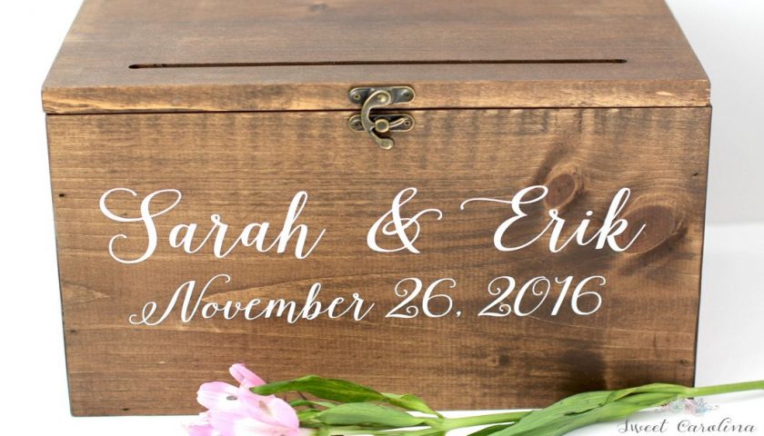 11 Wedding Card Box Gift Ideas with Wedding Invitation for your D Day
