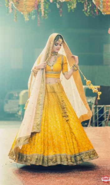 20 Yellow Bridal Lehengas Idea for your Different Wedding Look in 2021