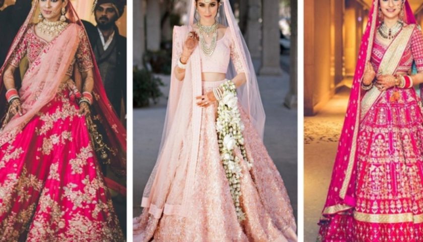 21 Pink Bridal Lehenga Design Ideas to Amplify your Wedding Look