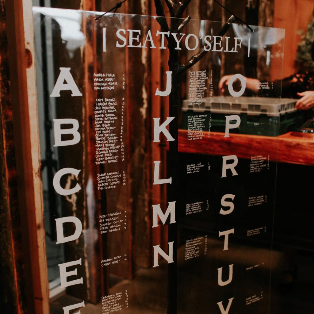 20 Innovative Wedding Seating Charts - To ensure Social Distancing!