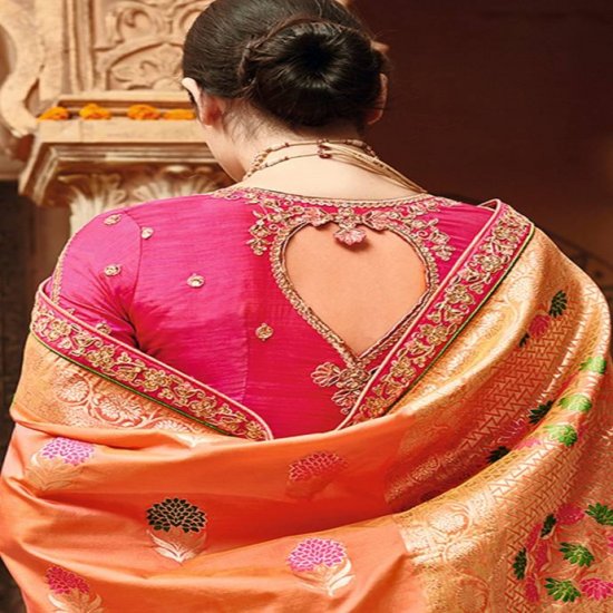 20 wedding Maggam work blouse designs for wedding ceremonies.