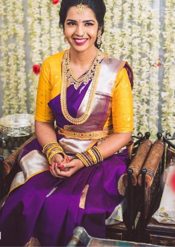 Stunning South Indian Saree Look Ideas for Your South Indian Wedding