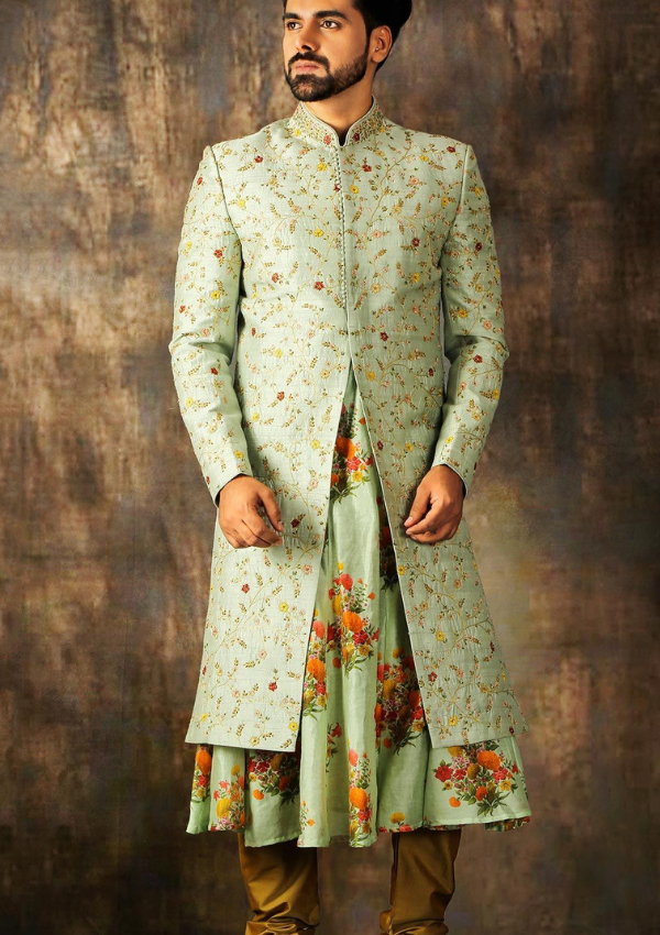 Types of Sherwani That will Bestow You with an Enticing Demeanour.