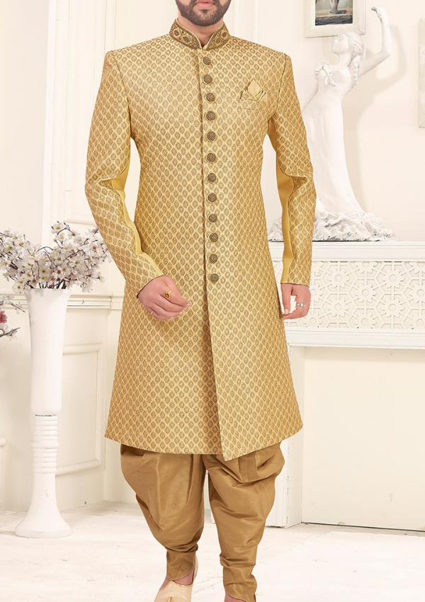 Types of Sherwani That will Bestow You with an Enticing Demeanour.