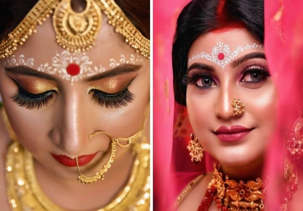 Bengali Bridal Eye Makeup: a Myriad list of Options to go with any Look