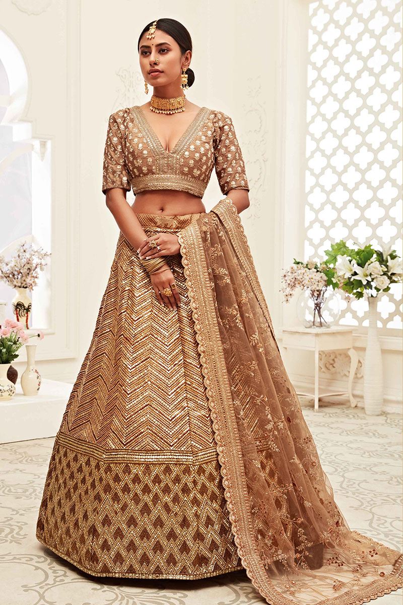 15 Latest Manyavar Mohey Bridal Lehenga Collection