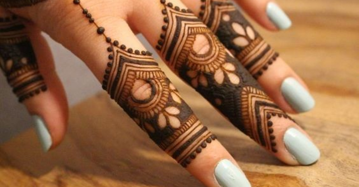 30+ Beautiful Finger Mehendi Designs You Will Find Fascinating!