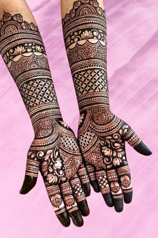 The Ultimate Khafif Mehndi Design Guide for Brides: Full Hand, Back ...