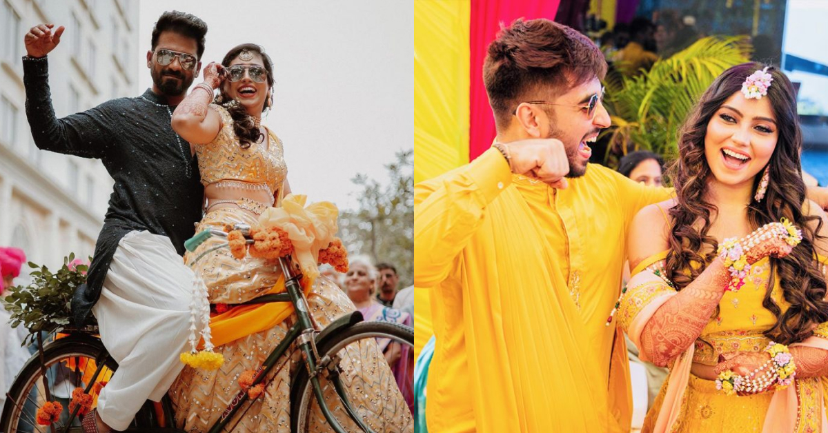25+ Latest Instagram-worth Haldi Poses for Bride