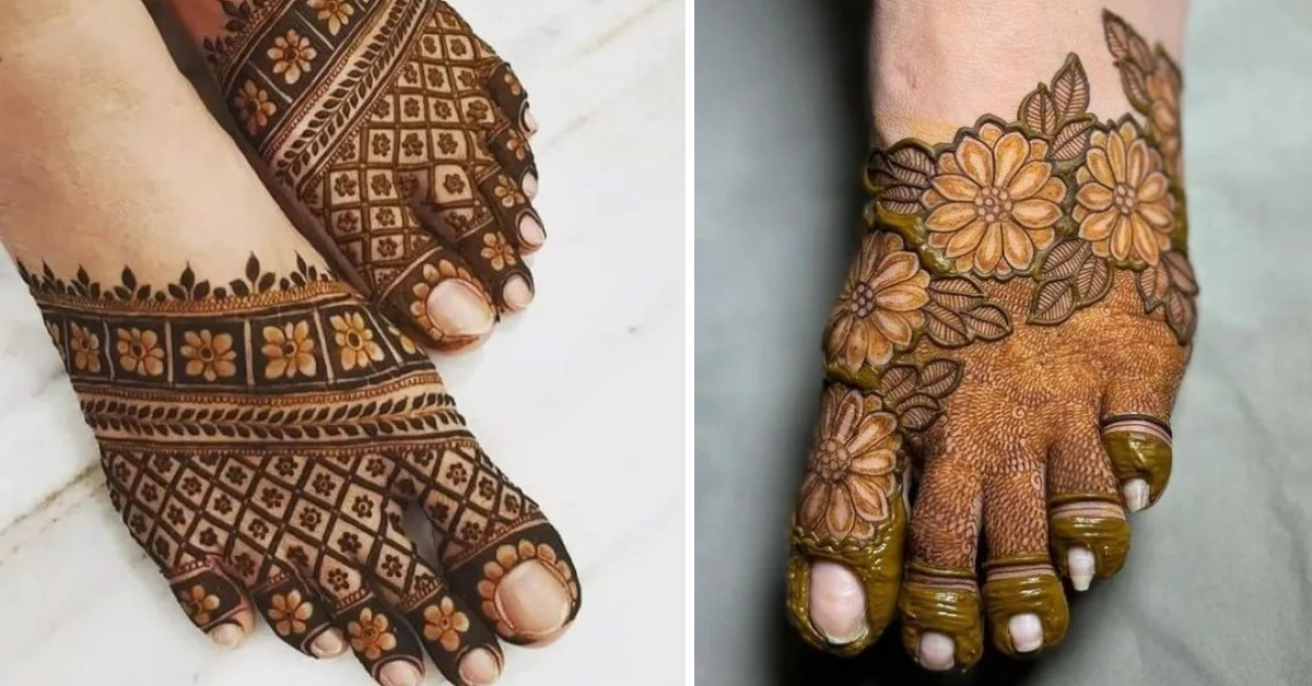 25+ Trendy Leg Mehndi Designs for 2024 Brides