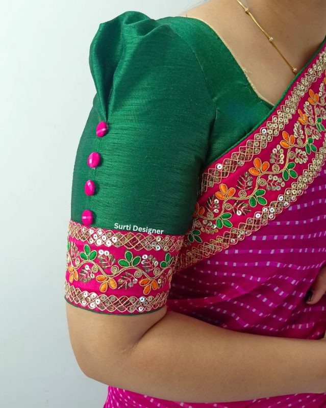 20+ Latest Paithani Blouse Designs for Maharashtrian Brides