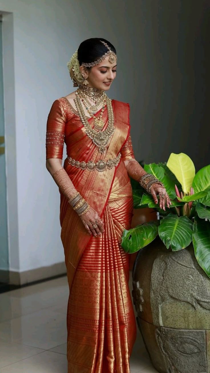 Telugu Bride look: Grace, Gold and Kanchipuram Glamour