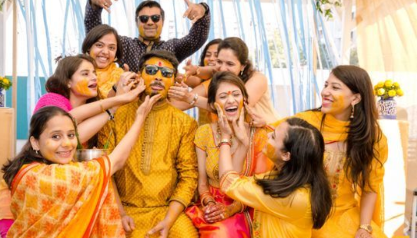 Indian Wedding Haldi Function | Best Haldi Ideas | BookEventz