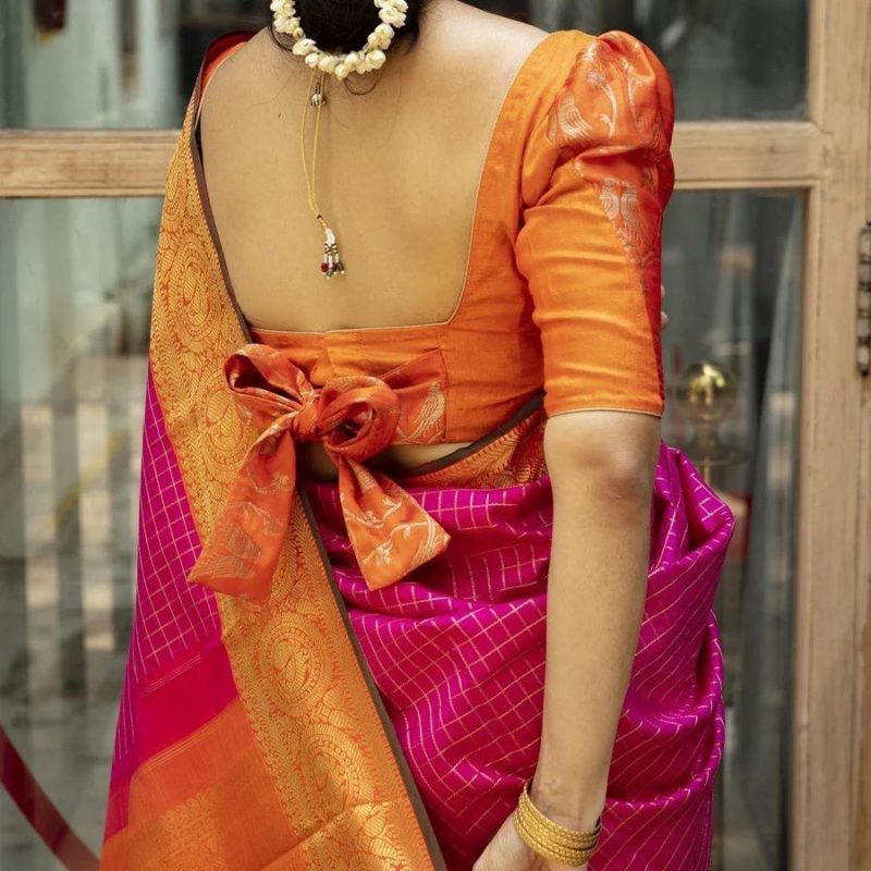 30+ Latest Paithani Blouse Designs That Will Steal The Spotlight