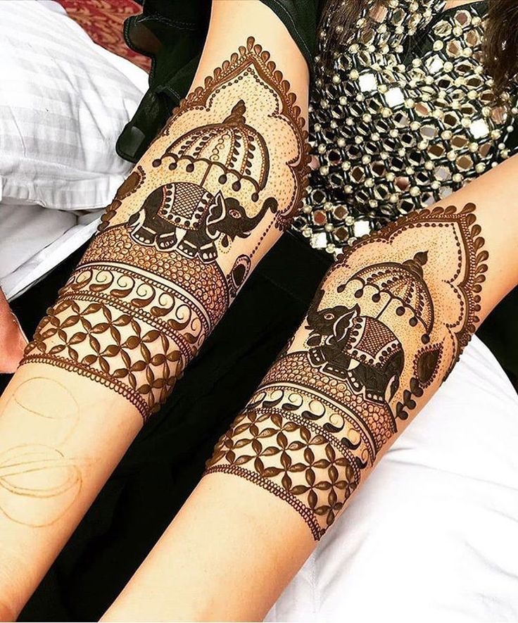 25+ Beautiful Elephant Mehndi Designs for Your Function!