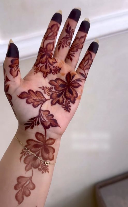 The Ultimate Khafif Mehndi Design Guide for Brides: Full Hand, Back ...