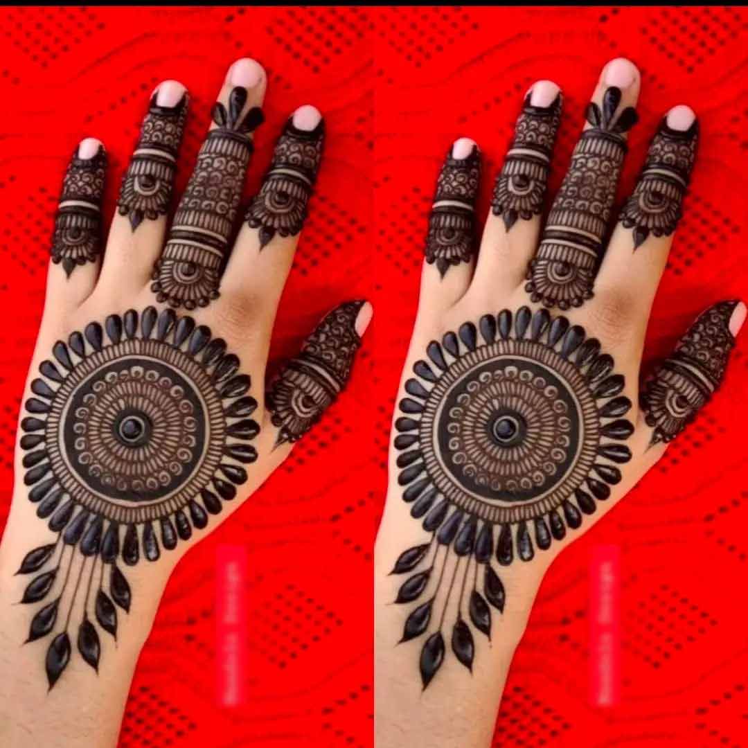 20+ Stylish Circle Mehendi Designs for Brides in 2024