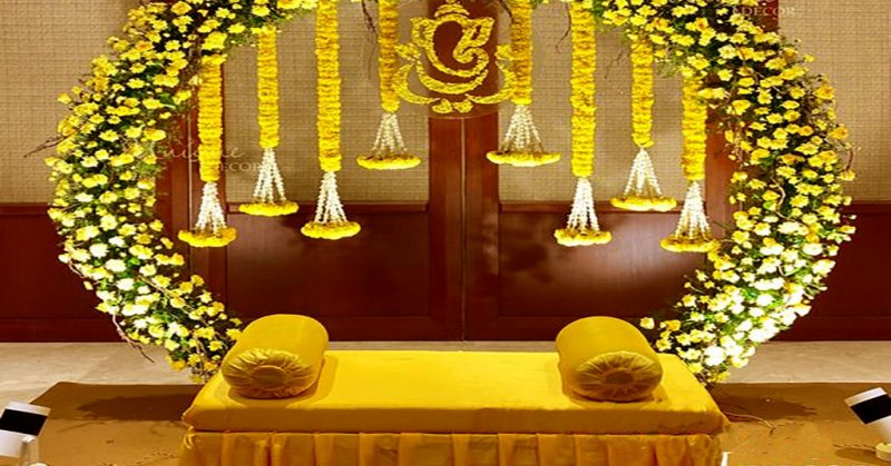20+ Simple Indoor Haldi Decoration Ideas for 2024