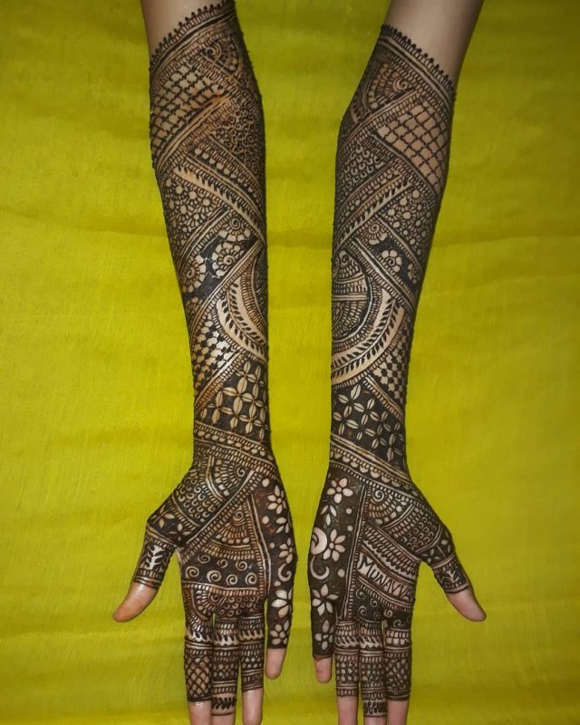 20+ Latest Full Hand Mehendi Designs to Upgrade Your Style