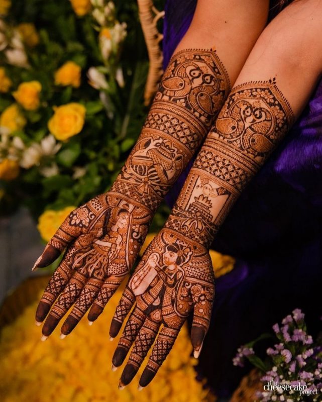 35+ Latest Engagement Mehendi Designs that are Must-Try