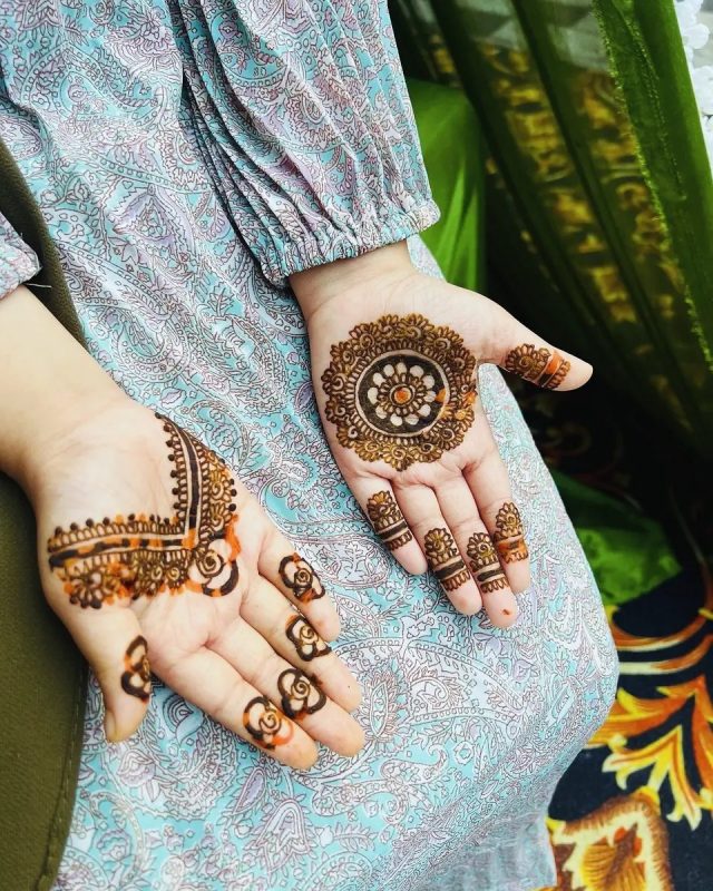 30+ Cutesy Small Mehndi Design Ideas for Kids