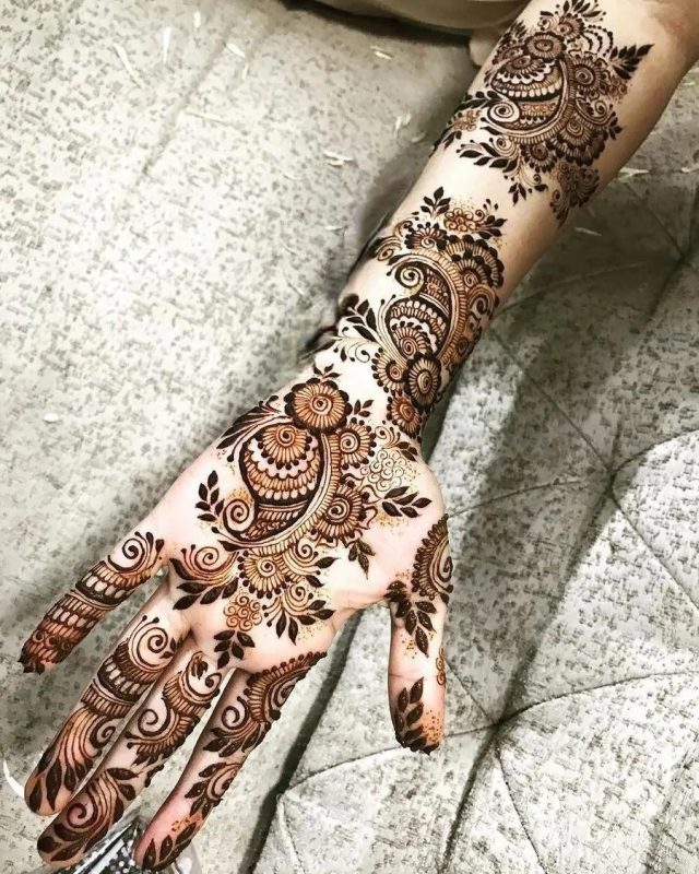 20+ Latest Full Hand Mehendi Designs to Upgrade Your Style