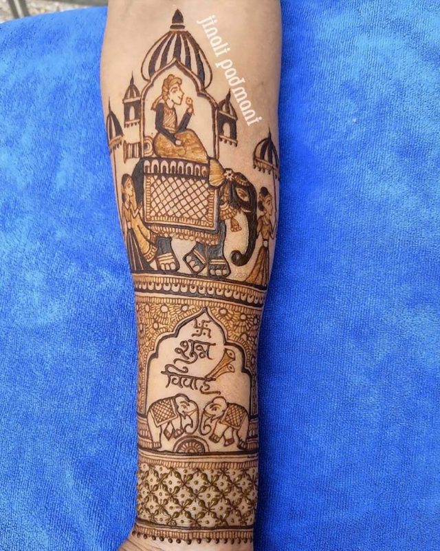 25+ Beautiful Elephant Mehndi Designs for Your Function!