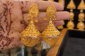 20+ Bridal Gold Jhumka Designs That Will To Steal the Spotlight