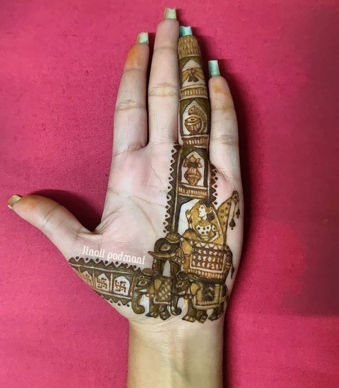 25+ Beautiful Elephant Mehndi Designs for Your Function!